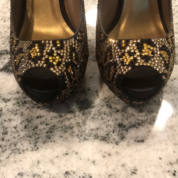 benjamin adams london | Shoes | Benjamin Adams London Leopard Crystal ...